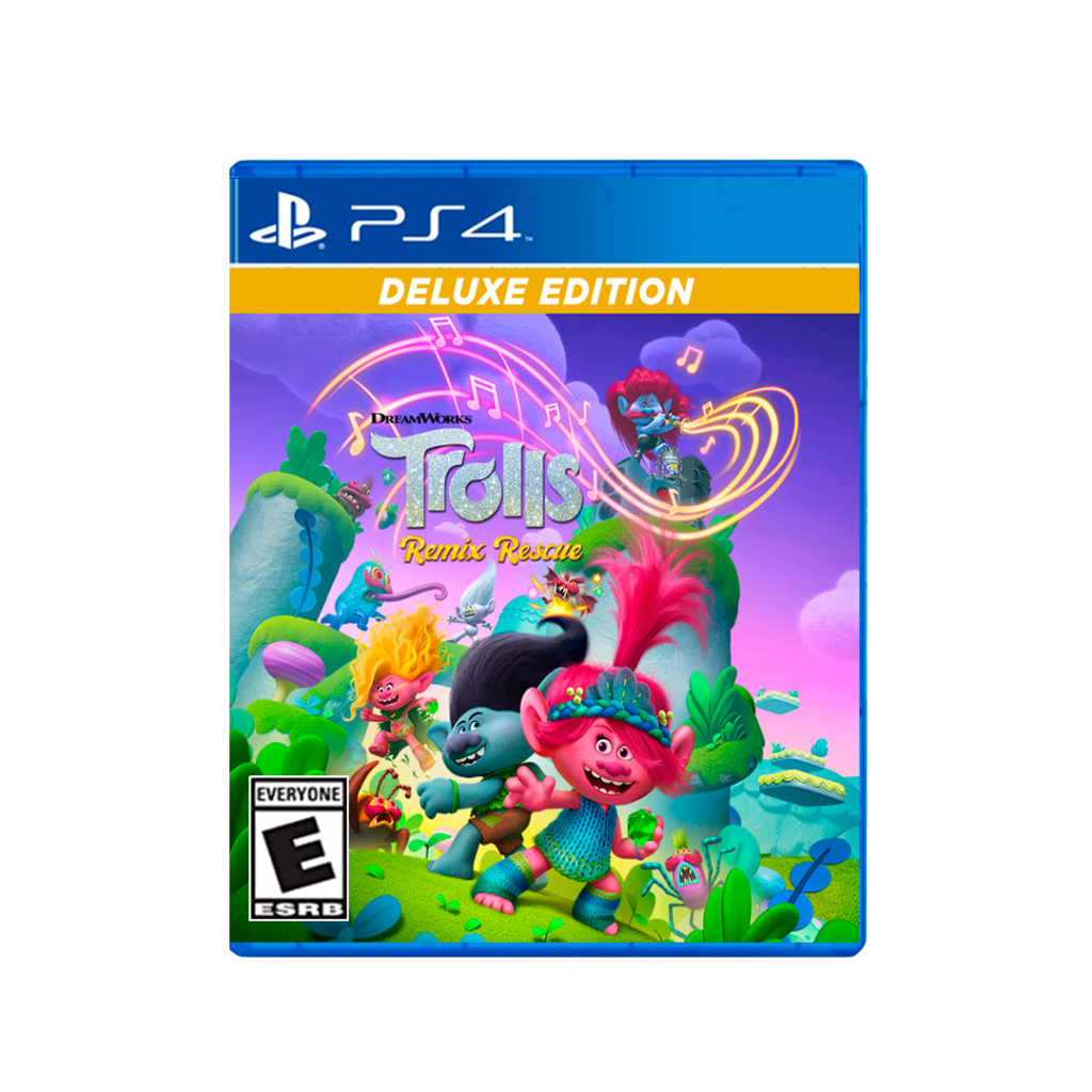 DreamWorks Trolls Remix Rescue Deluxe Edition (PS4) - New Level