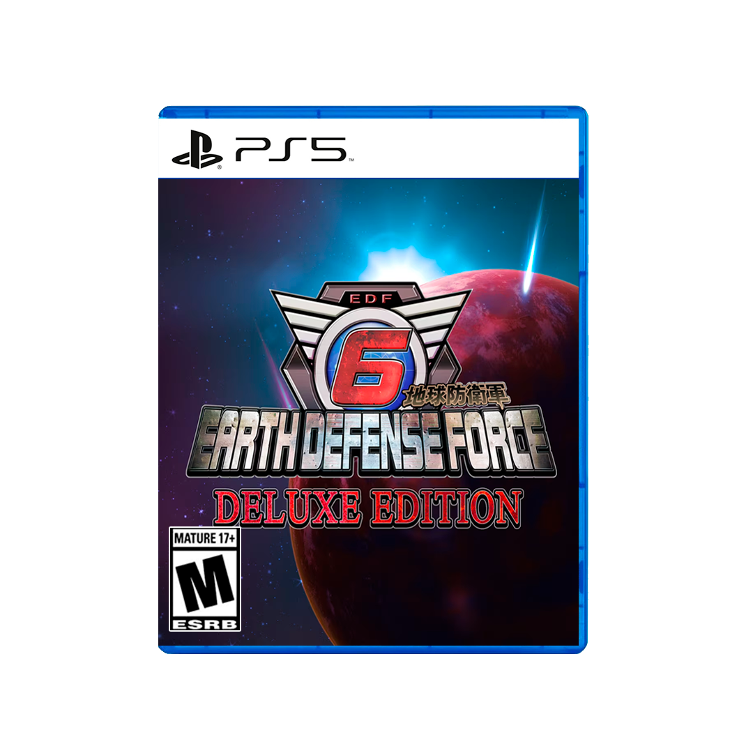 EARTH DEFENSE FORCE 6 DELUXE EDITION PS5 - New Level